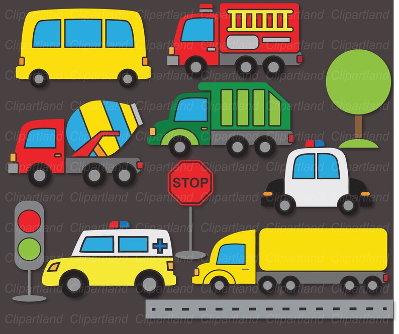 INSTANT Download. Transport Svg, Dxf Cut Files and Clip Art. T_2. - Etsy