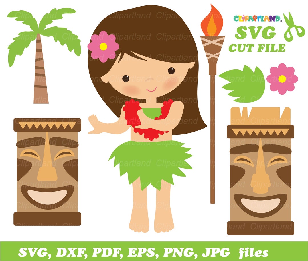 INSTANT Download. Hawaii Hula Dancer Svg Cut Files. H_3. Personal and ...