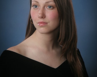 Kindergarten Preschool Size Black Velvet Graduation Drape for ...