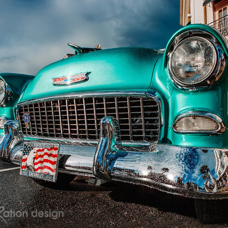 Turquoise Chevy - Etsy