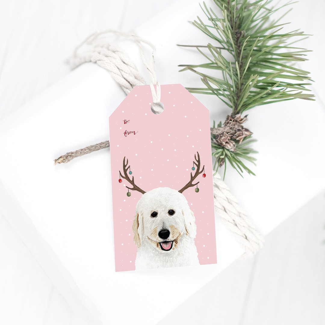 Labradoodle Gift Tags Labradoodle Holiday Gift Tags Dog - Etsy