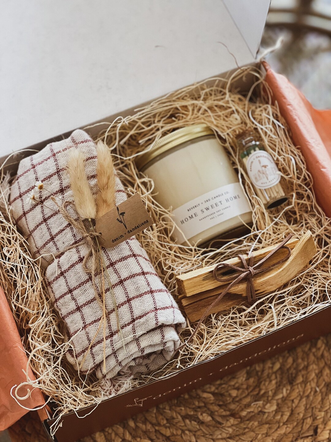 Boho Gift Box Housewarming New Home Care Package Sustainable Gifting ...