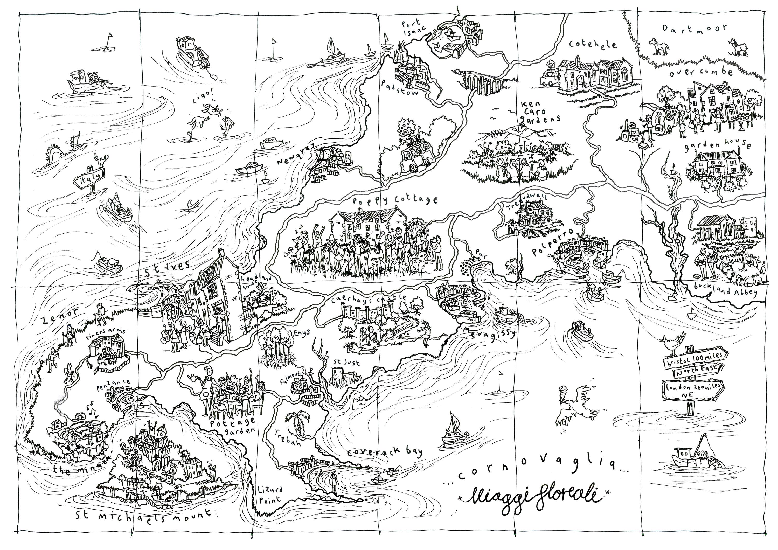 Bespoke Illustrated Maps / Board Games / Other - Etsy