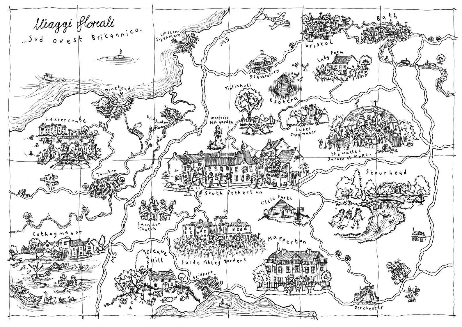 Bespoke Illustrated Maps / Board Games / Other - Etsy