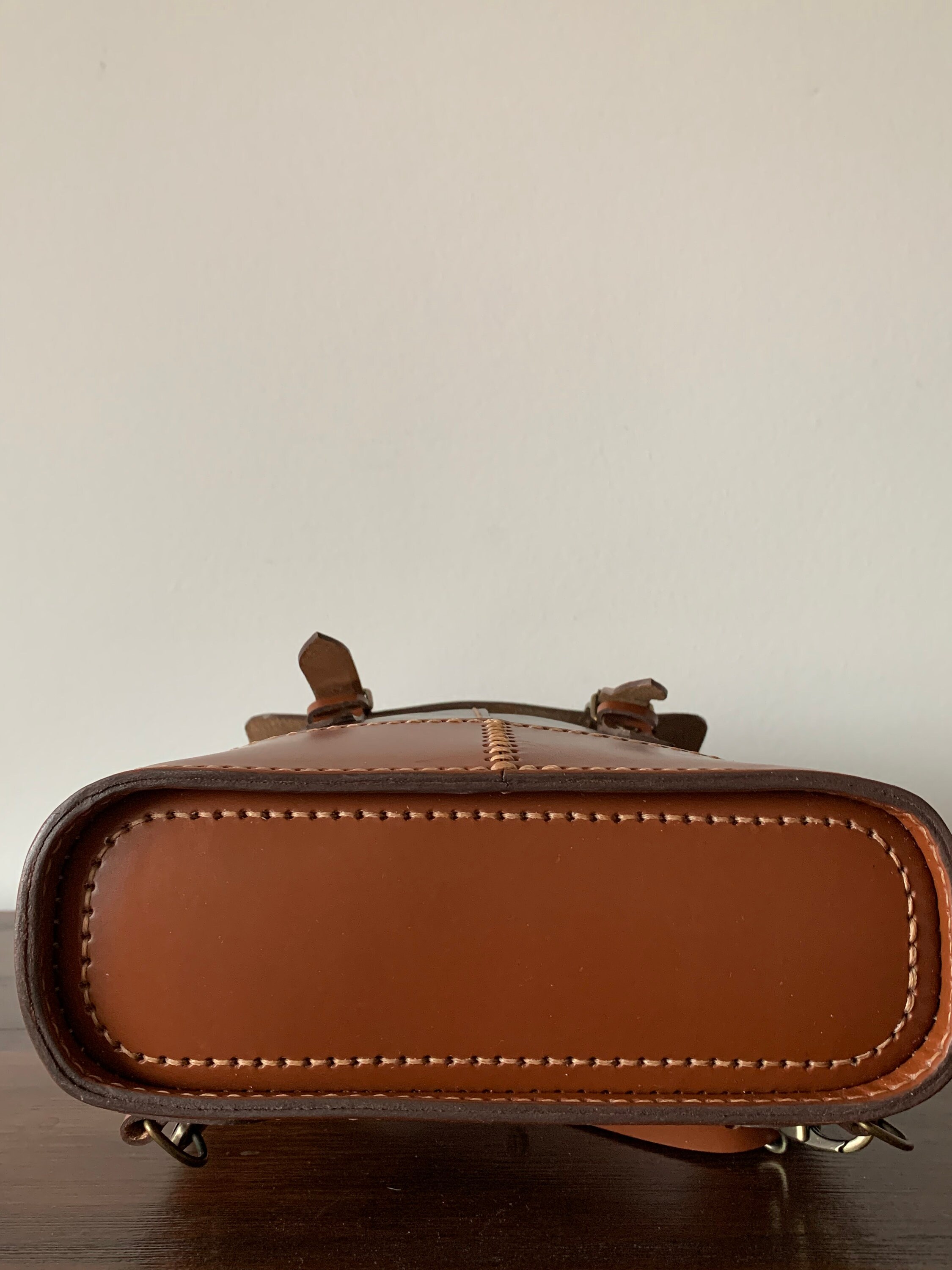 Hand Sewn Leather Backpack - Etsy