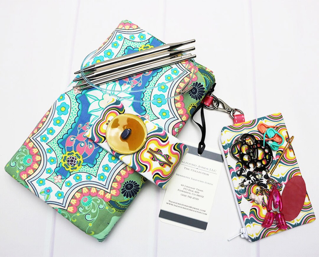 Interchangeable Knitting Needle Case - Knitting Needle Holder ...