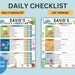 Ocean Animals Chore Chart Chore Chart Printable Kids Daily Weekly ...