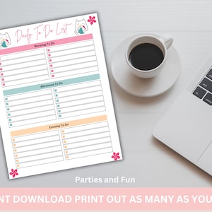 Cute Cats Editable to Do List Template Bundle Cat Lover Daily Weekly to ...