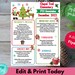 December Newsletter Editable Flyer Template, School Newsletter ...