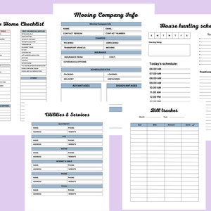 New Home Checklist Printable Editable New Apartment Checklist Moving ...