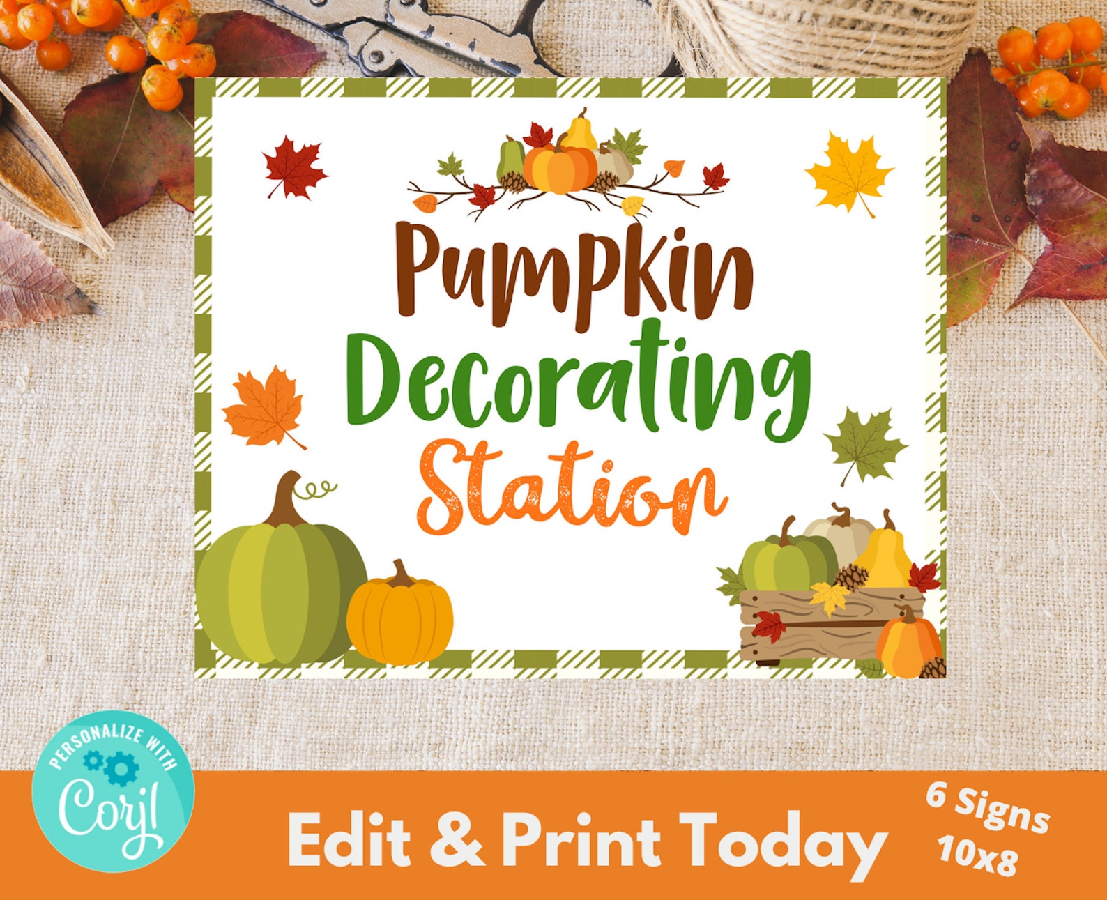 Editable Fall Party Signs Fall Festival Sign Pumpkin Party - Etsy