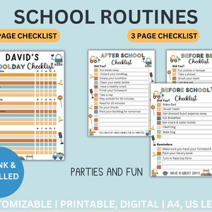 Construction Chore Chart Chore Chart Printable Kids Daily Weekly ...