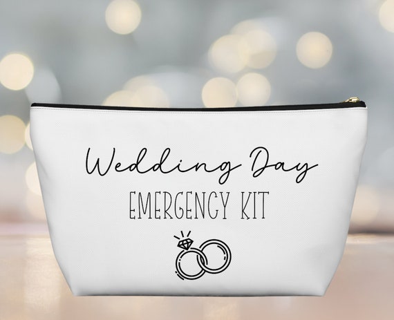 Wedding day emergency kit, bridal shower gift, Gift for bride on ...
