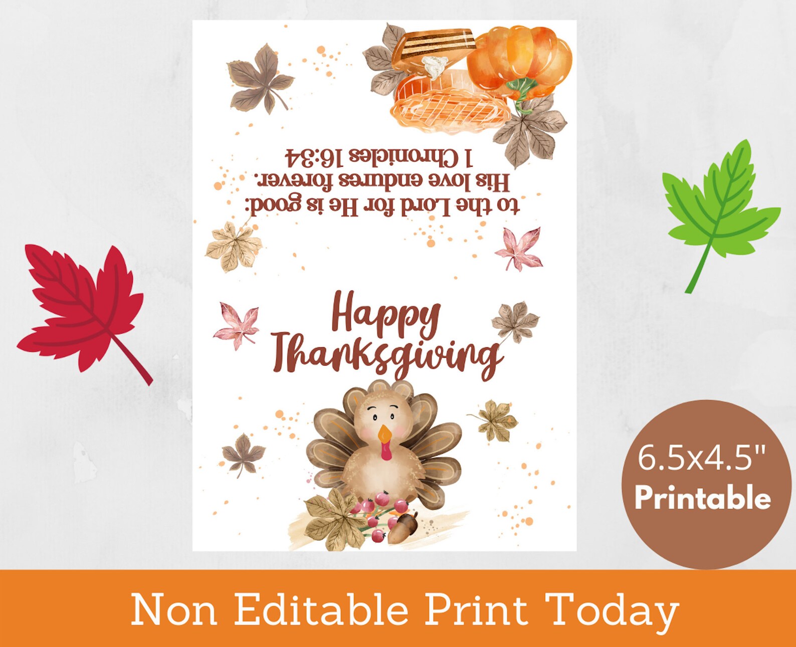 Thanksgiving Treat Bags Treat Topper Turkey Gift Tags - Etsy