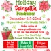 Poinsettia Fundraiser Flyer Christmas School Church Pto Pta - Etsy UK