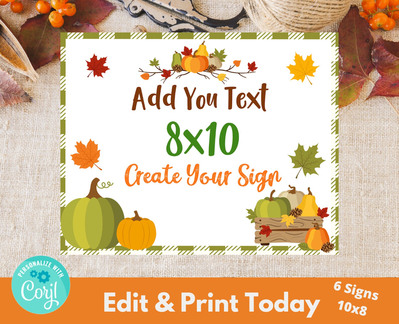 Editable Fall Party Signs Fall Festival Sign Pumpkin Party - Etsy