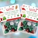 Holiday dough Treat Bags & Toppers Christmas Gift Tags Christmas Treat ...