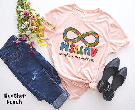 Autism Mom Shirt Autism Shirts Autism Support Squad Shirt Matching ...