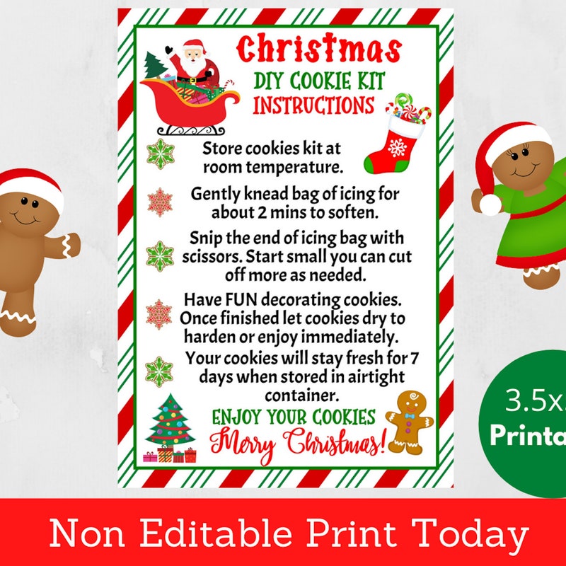 Diy Cookie Kit - Etsy