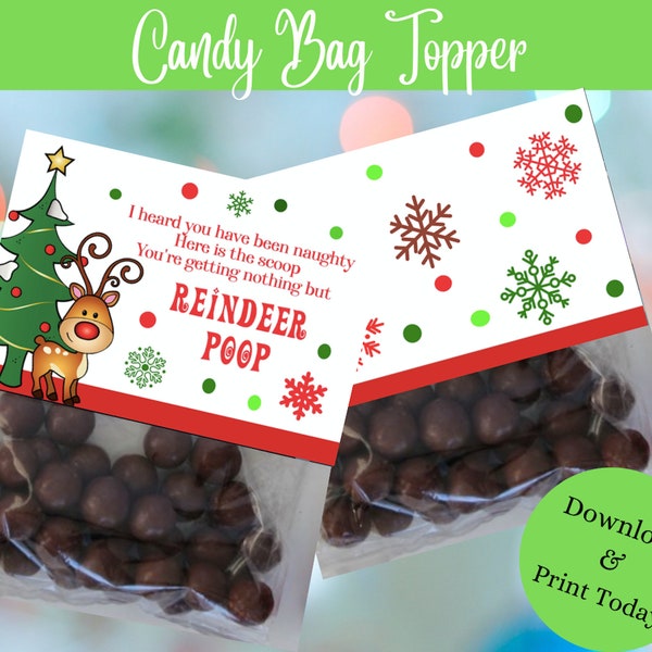 Reindeer Poop - Etsy