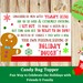 Holiday dough Treat Bags & Toppers Christmas Gift Tags Christmas Treat ...
