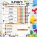 Construction Chore Chart for Kids Printable Kids Daily Weekly ...