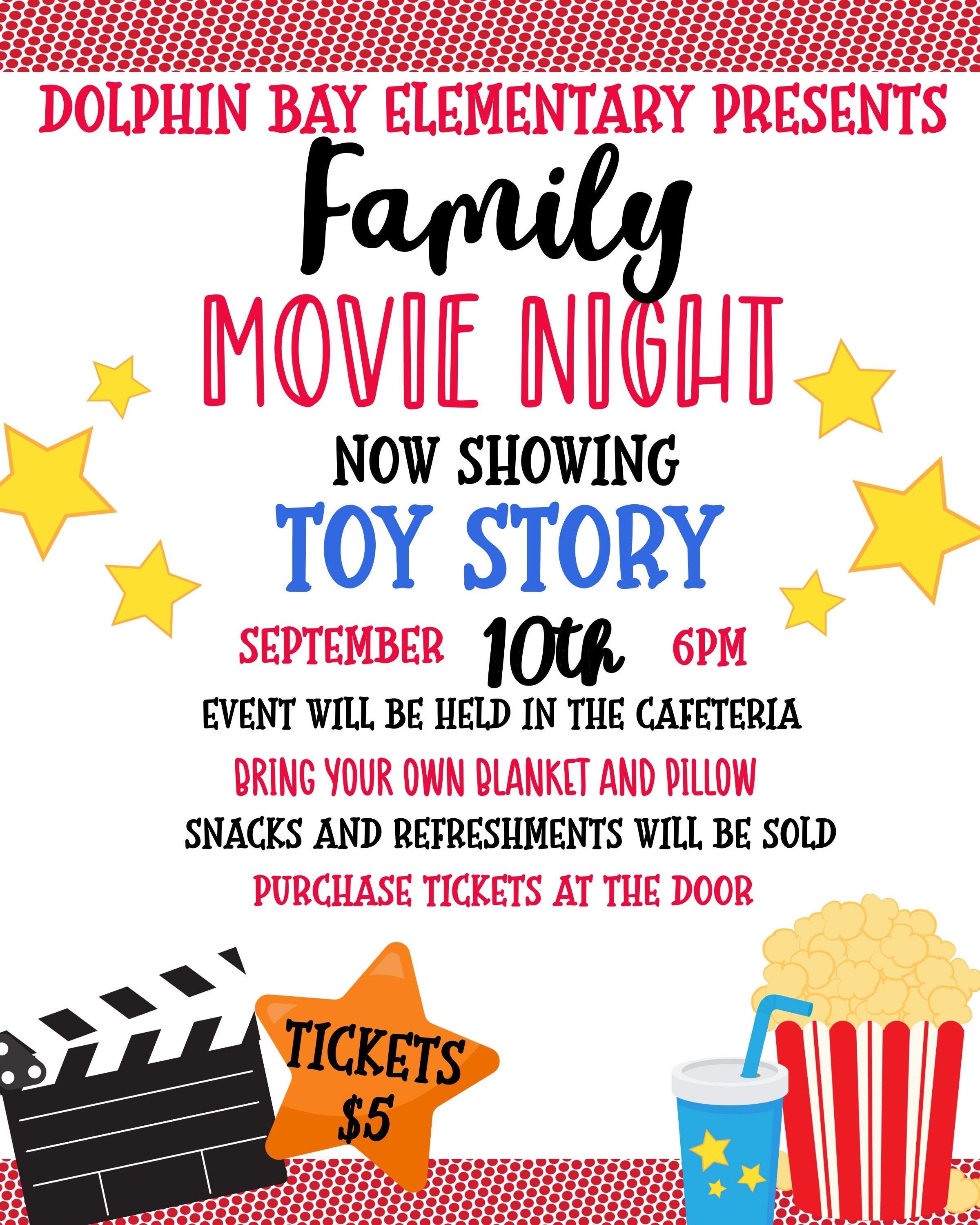 Family Movie Night Editable Flyer Fall Event PTA PTO - Etsy UK