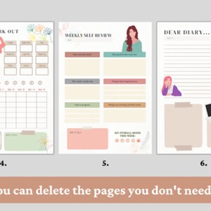 2024 Girl Boss Planner That Girl Printable Boss Babe Lady Small ...