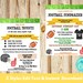 EDITABLE Football Fundraiser Flyer Printable PTA PTO Flyer - Etsy
