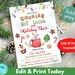 Editable Teacher Holiday Wish List, Christmas Teacher Favorites Survey ...