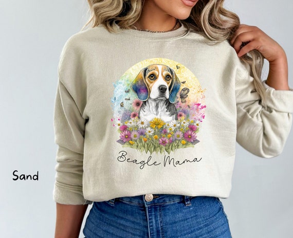 Beagle Mom SweatShirt for Mothers Day Gift Beagle Mom SweatShirt for ...