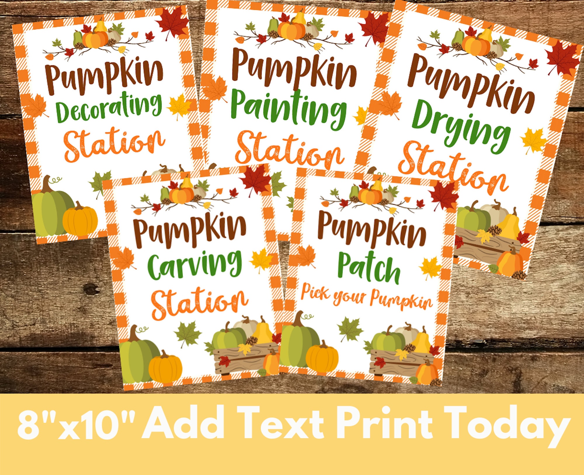 Fall Festival Signs - Etsy