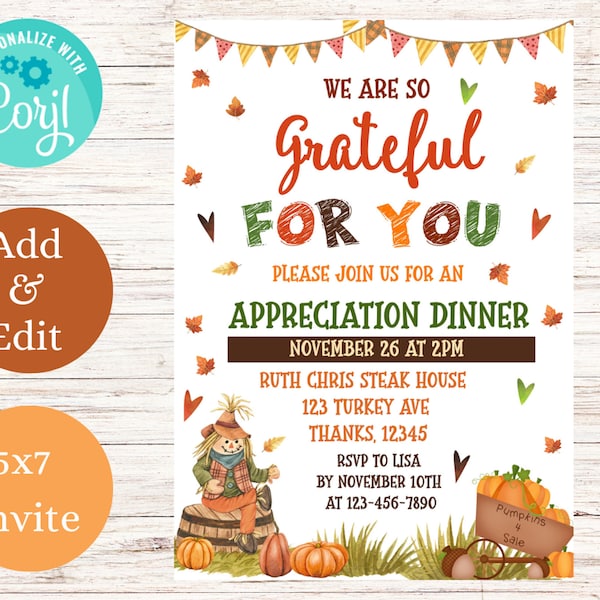 Client Appreciation Event Flyer - Etsy