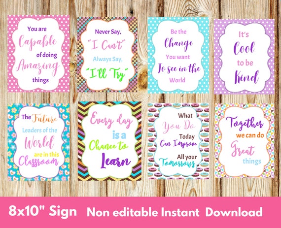 Inspirational Posters Classroom Posters Candy Classroom decor Ice cream ...