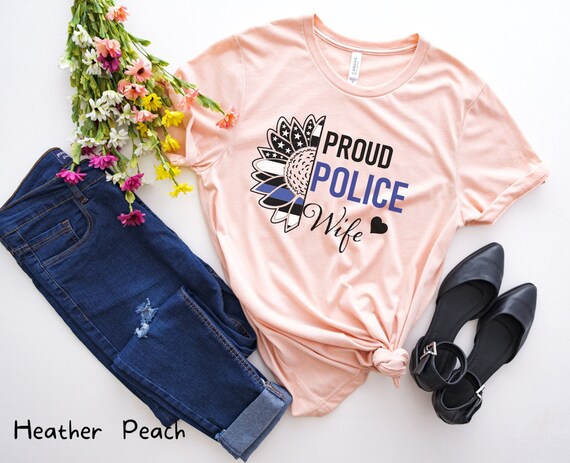 Police Wife Shirt Police Wife Police Officer Ts Police Shirt