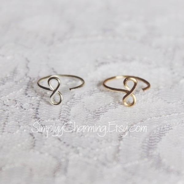Infinity Nose Ring - Etsy
