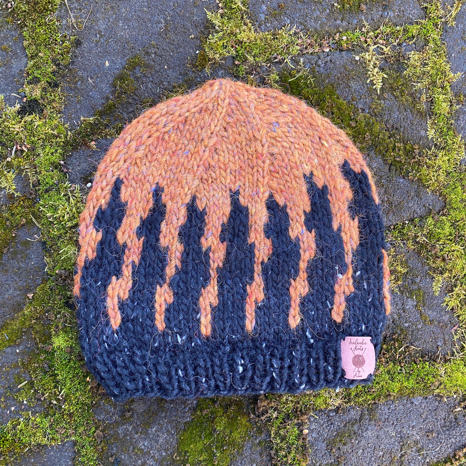 Eldgos Icelandic Wool Hat Handmade with 100% Pure Icelandic | Etsy