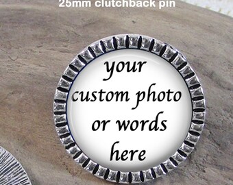 Photo Lapel Pin - Etsy