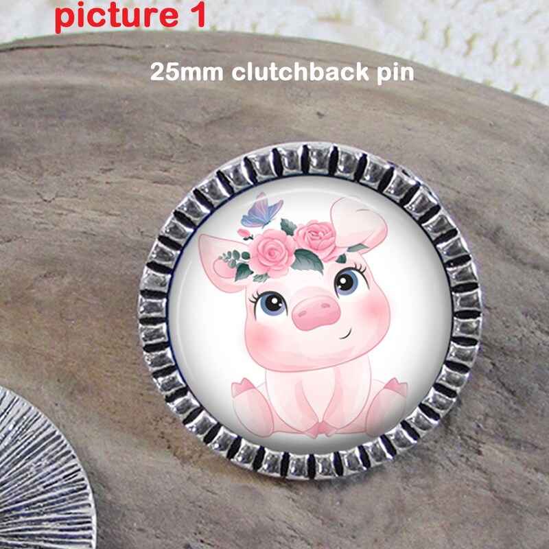 Pig Lapel Pin - Etsy