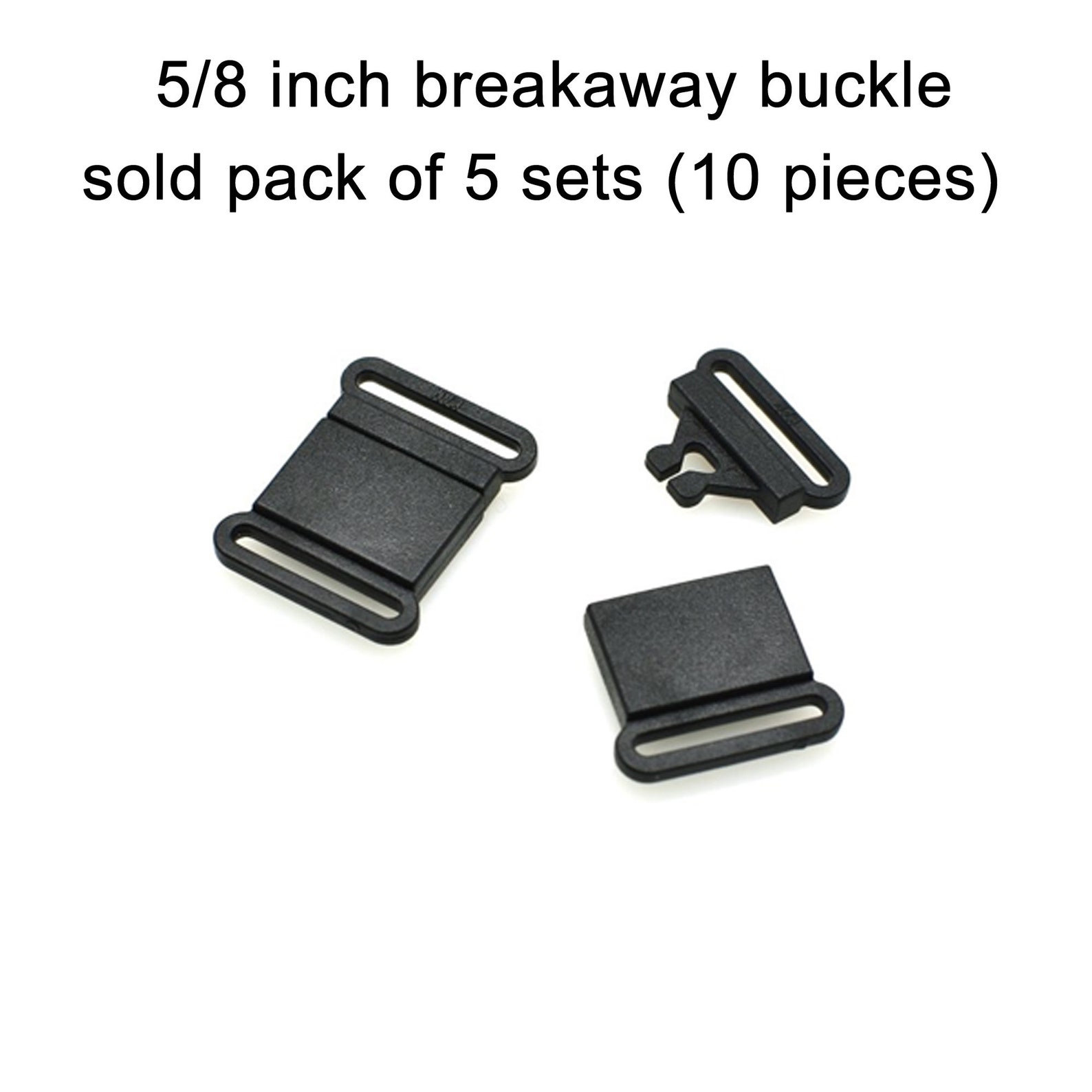 Breakaway 5/8 Inch Buckle Breakaway Clasp Lanyard Supply - Etsy