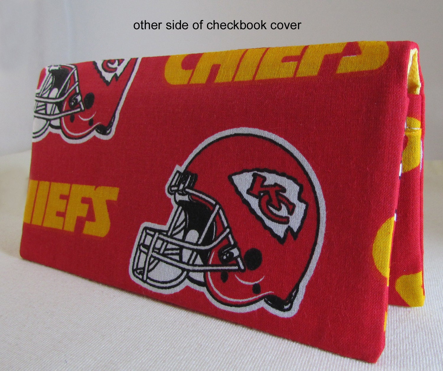Kansas City Chiefs Checkbook Cover Coupon Holder Football | Etsy