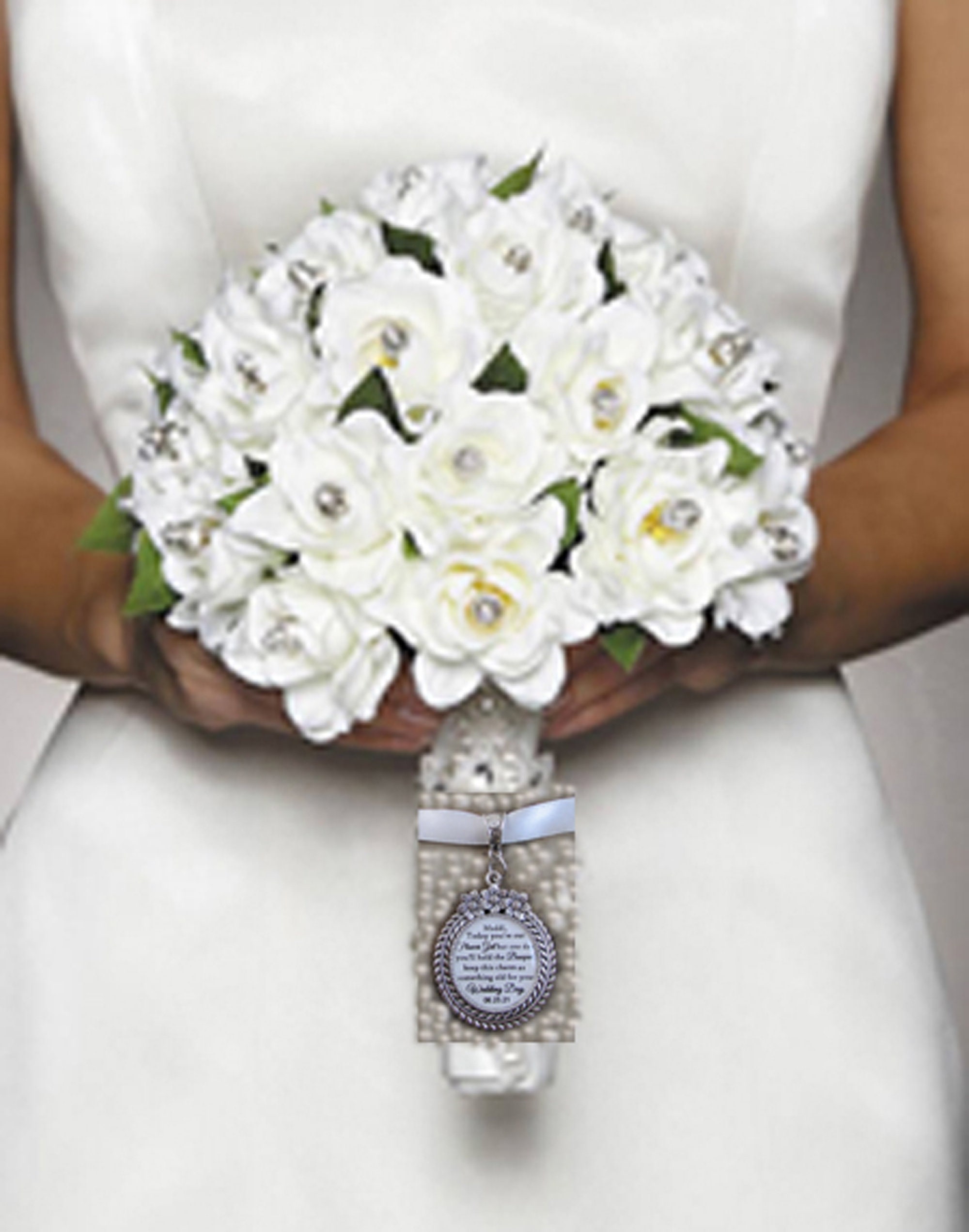 Wedding Bouquet Charm Gift 001, Bouquet Charm, Choose Wedding Role ...