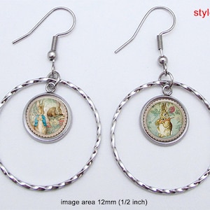 Beatrix Potter Peter Rabbit Stainless Earrings Jewelry - Choice of 5 ...