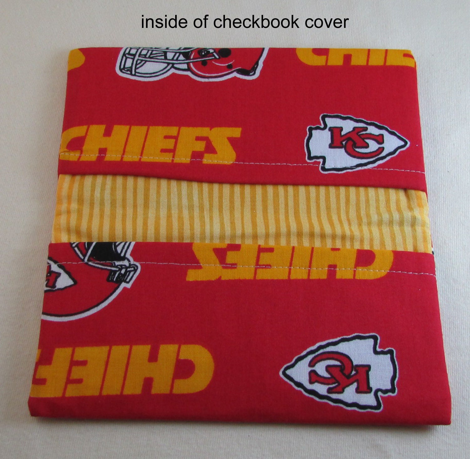Kansas City Chiefs Checkbook Cover Coupon Holder Football | Etsy