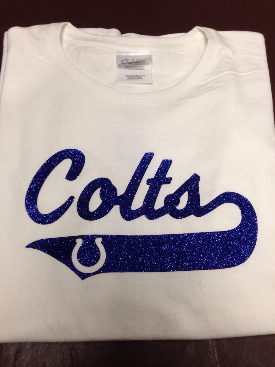 Ladies Colts Glitter Shirt - Etsy