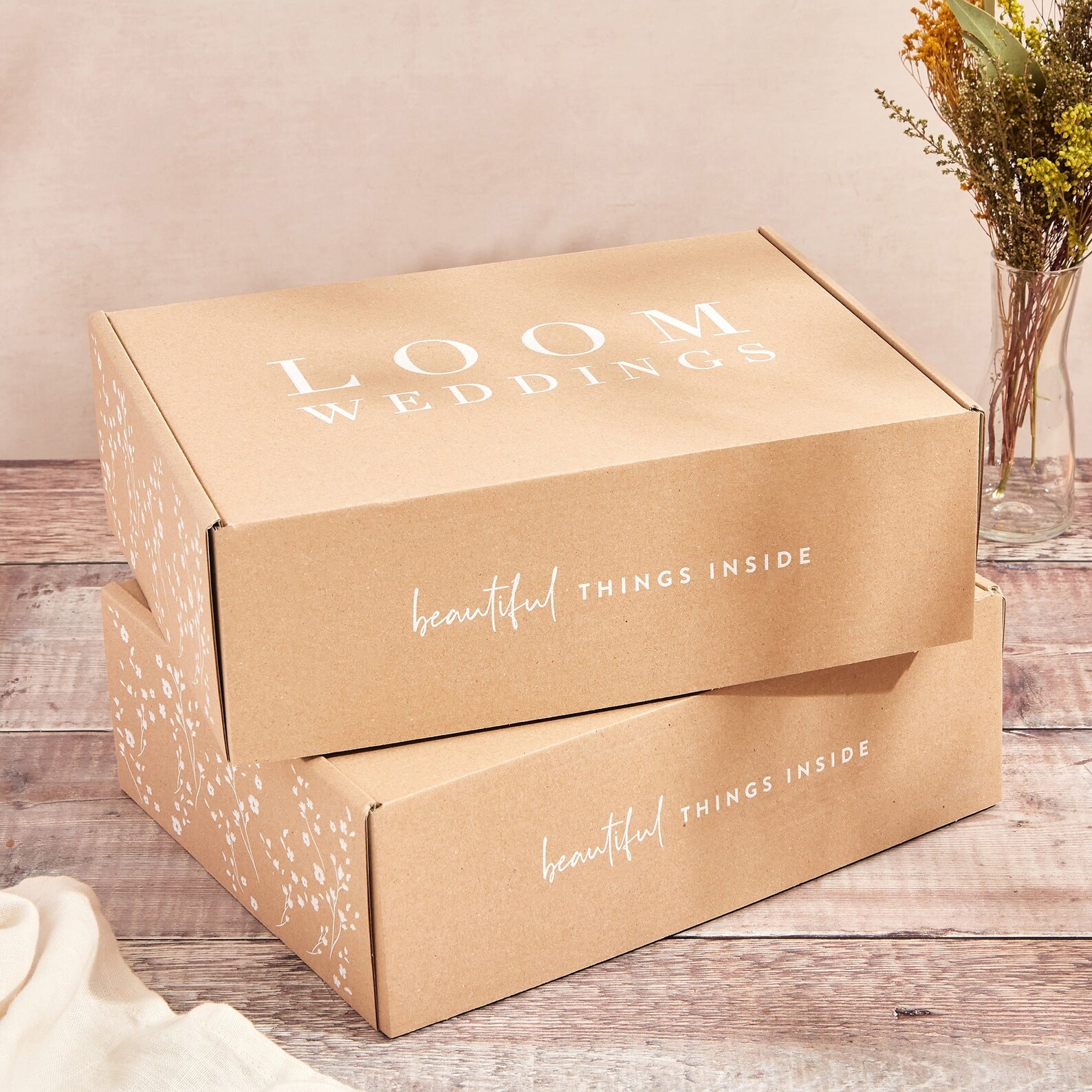Blush Peony Wedding Order of Service Booklet – Floral Ceremony Program ...