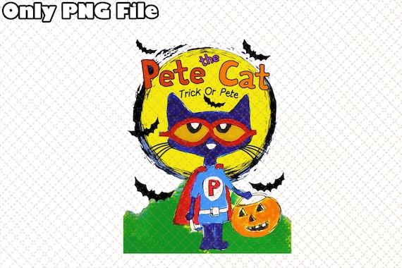 Pete the Cat Halloween Png Halloween Party Digital Pete Cat - Etsy