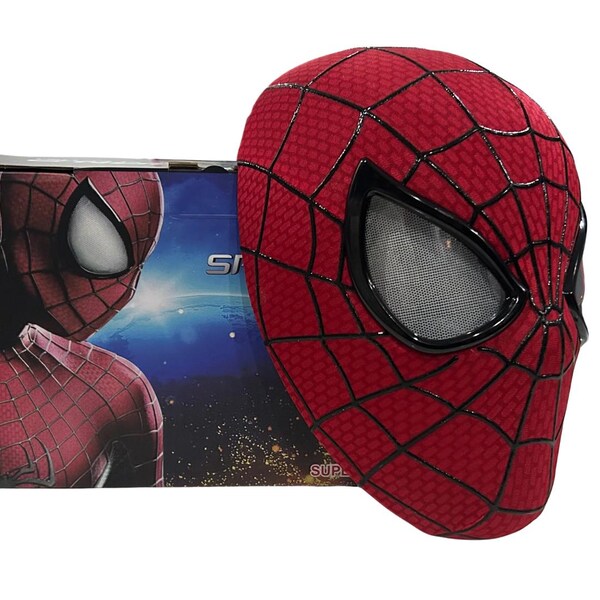 Spiderman Mask Moving Eyes - Etsy