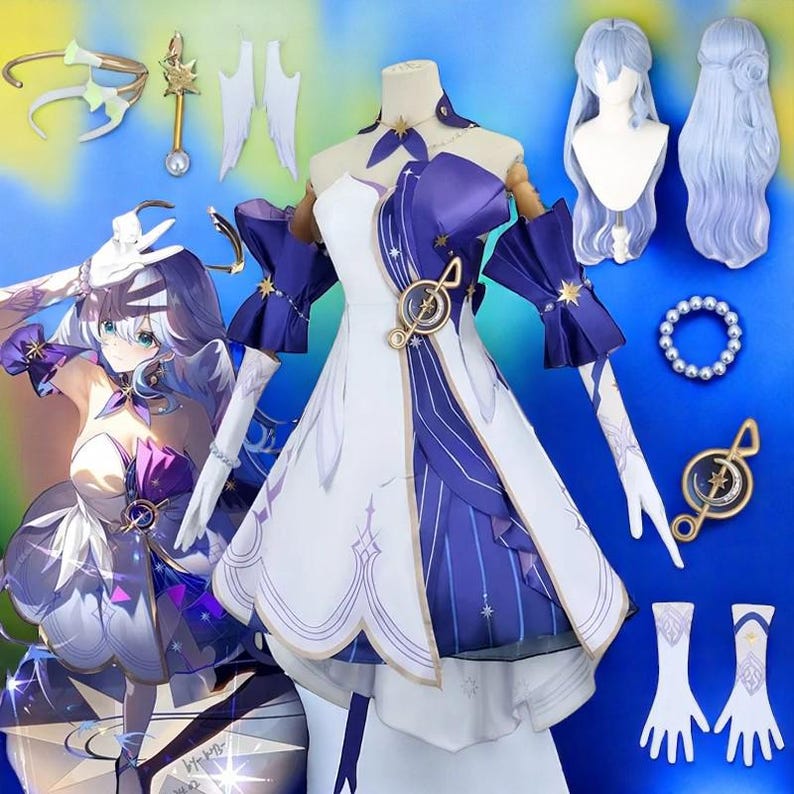 Robin Cosplay Game Honkai Star Rail Robin Cosplay Costume Anime 3D ...