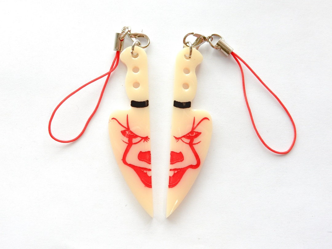 Pennywise BFF Knife Charm Set Gift, for Her, for Him, for Them, Best ...
